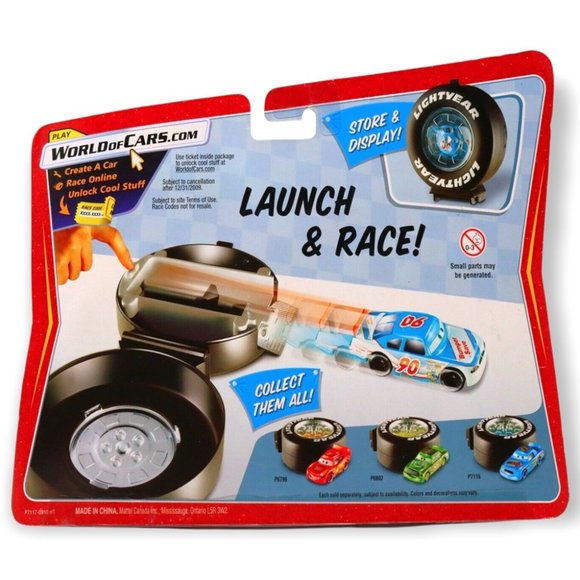 Mattel | Toys | Disney Pixar Cars Lightyear Launchers Bumper Save No 9 ...